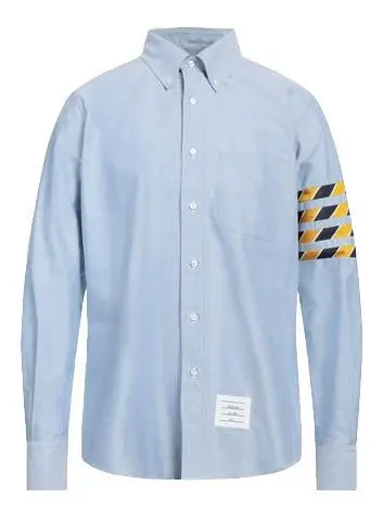 Thom Browne Shirt Size Cotton, Silk - Blue
