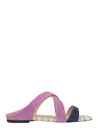 POLLINI Leather Sandals - Blue