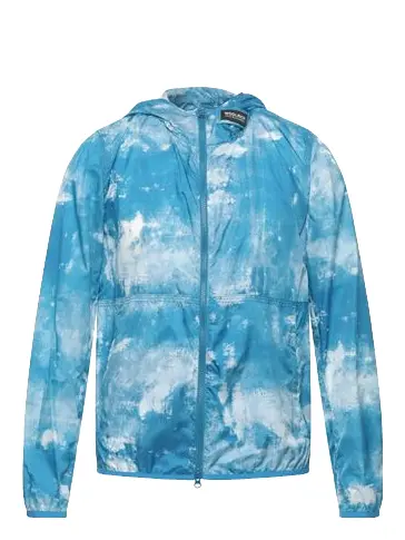 Woolrich Multicolor Shell Jacket - Blue