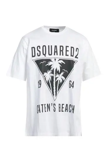 Dsquared2 T-shirt Size Cotton - White