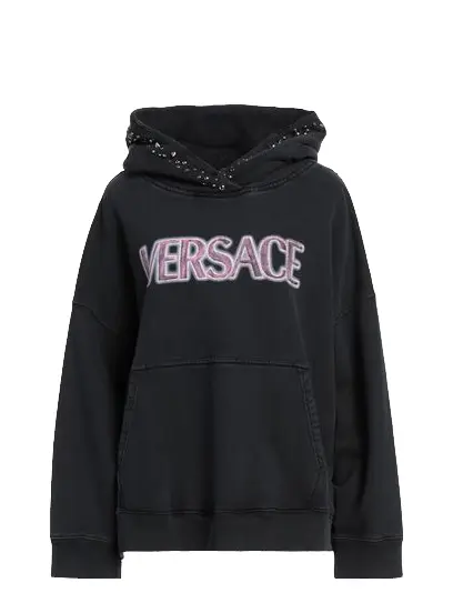 Versace Cotton Sweatshirt - Black