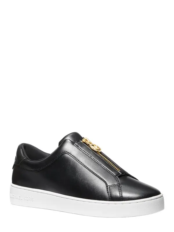 Michael Kors Keaton Zip-up Sneaker - Black