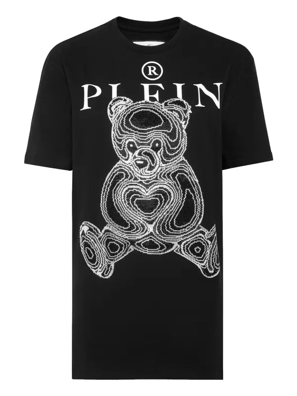 Philipp Plein Logo-print Cotton T-shirt - Black