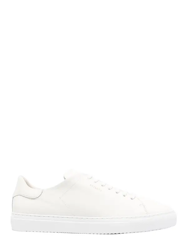 Axel Arigato Clean 90 Grained-leather Sneakers - Neutrals