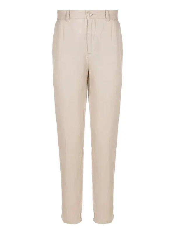 OSKLEN Tailored Linen Trousers - Neutrals
