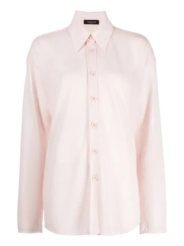 Fabiana Filippi Fine-knit Shirt - Pink