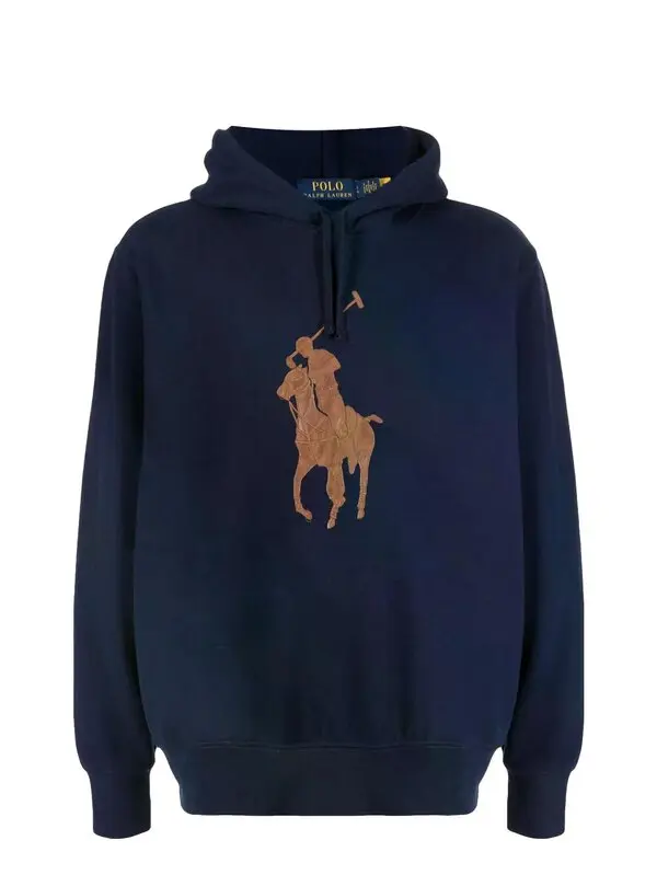 Polo Ralph Lauren Polo Pony Fleece Hoodie - Blue