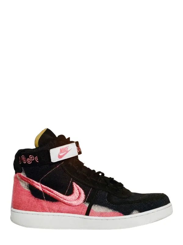 Nike Stussy X Noma T.d. X Vandal High 'hand-dyed Textiles' Sneaker - Black