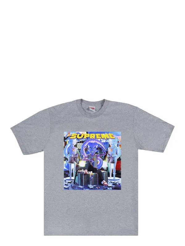 Supreme Richest Tee 'heather - Grey