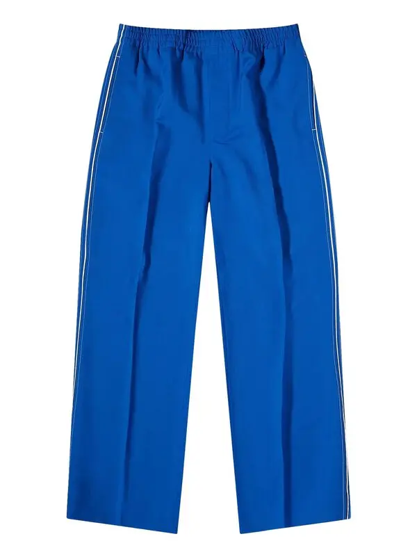 Gucci Mohair Pants With Interlocking G - Blue
