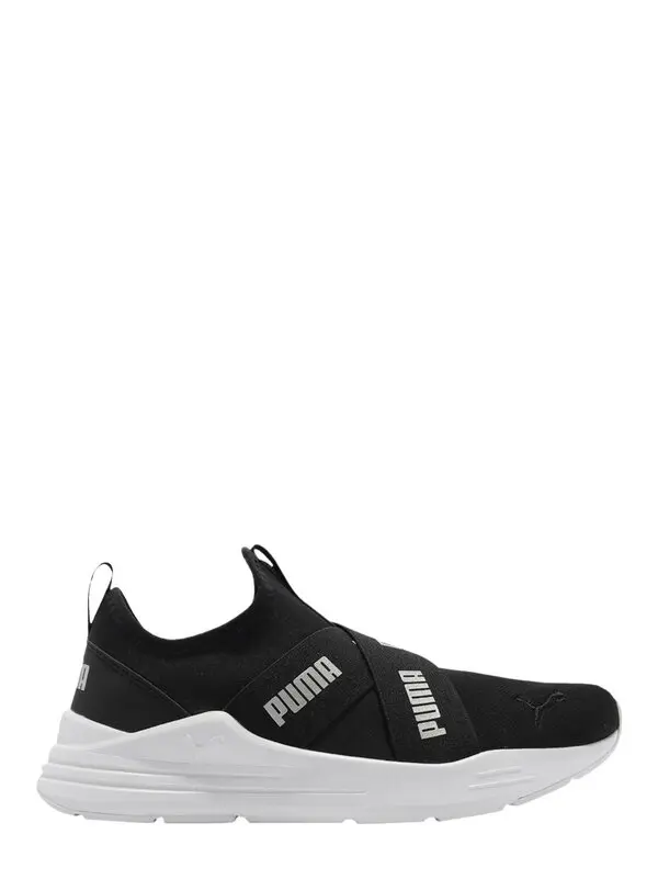 PUMA Wired Run Slip-on Sneakers - Black