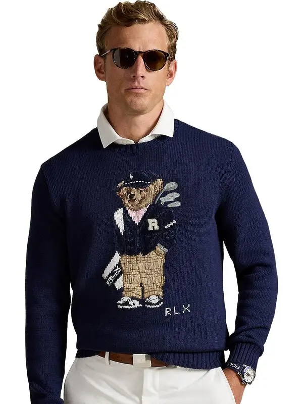 Ralph Lauren Polo Bear Performance Sweater - Refined Navy