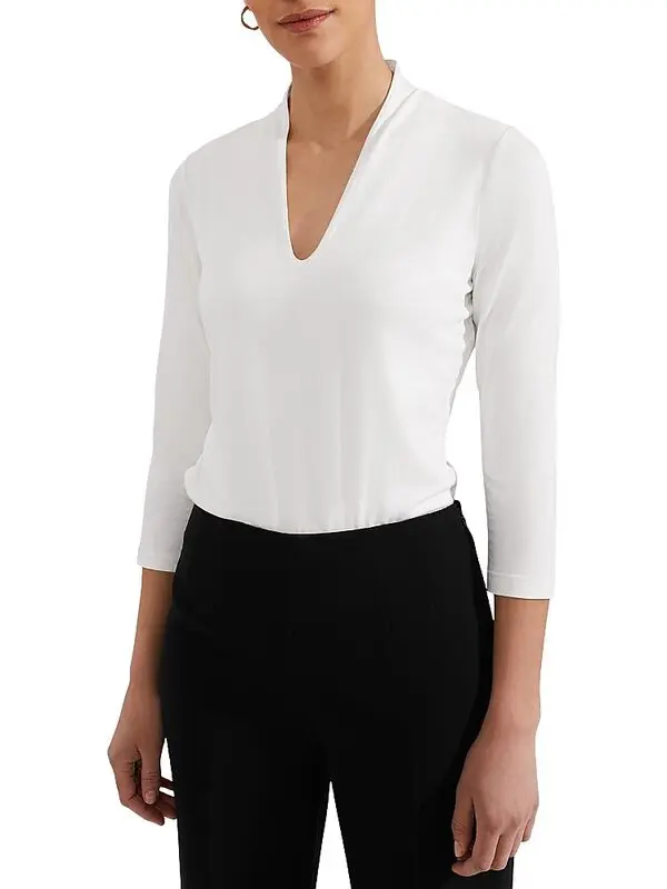 HOBBS LONDON Aimee Top - Ivory