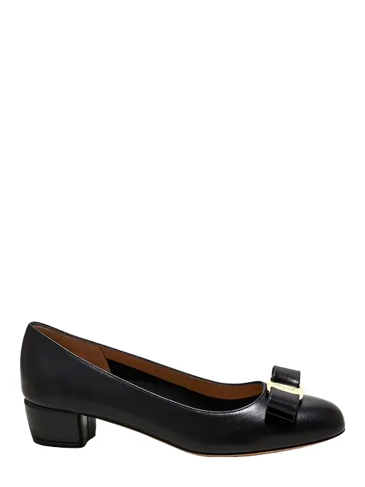 FERRAGAMO Vara Pump - Black