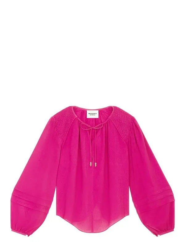 MARANT ETOILE Lamaya Top - Purple