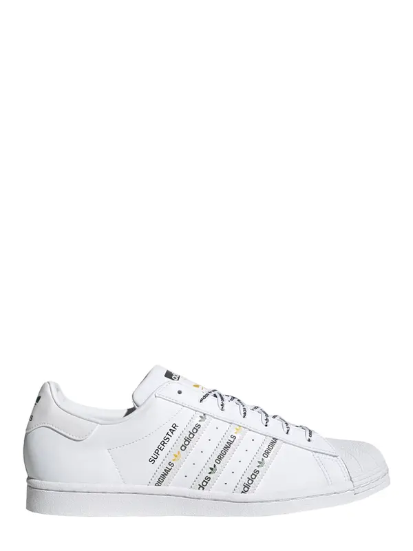 Adidas Superstar Logo Sneakers - White