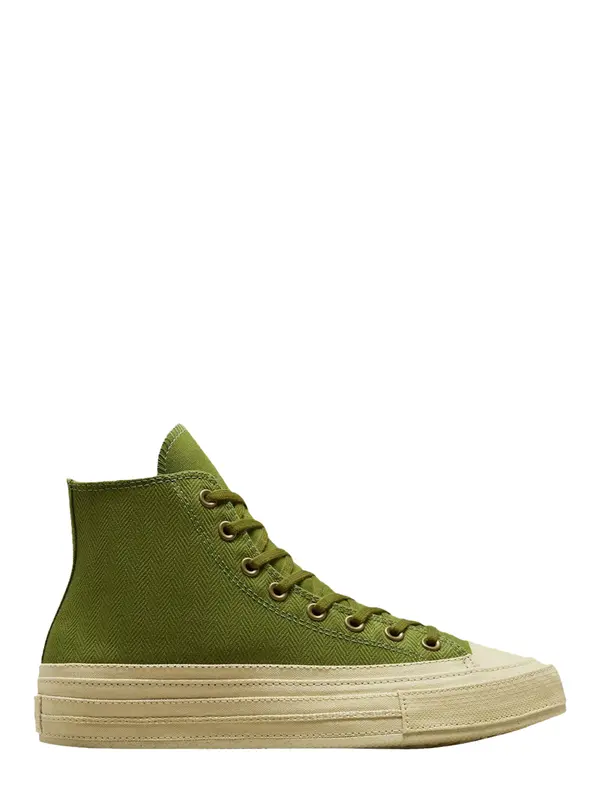 CONVERSE Chuck 70 High Herringbone Sneakers - Green