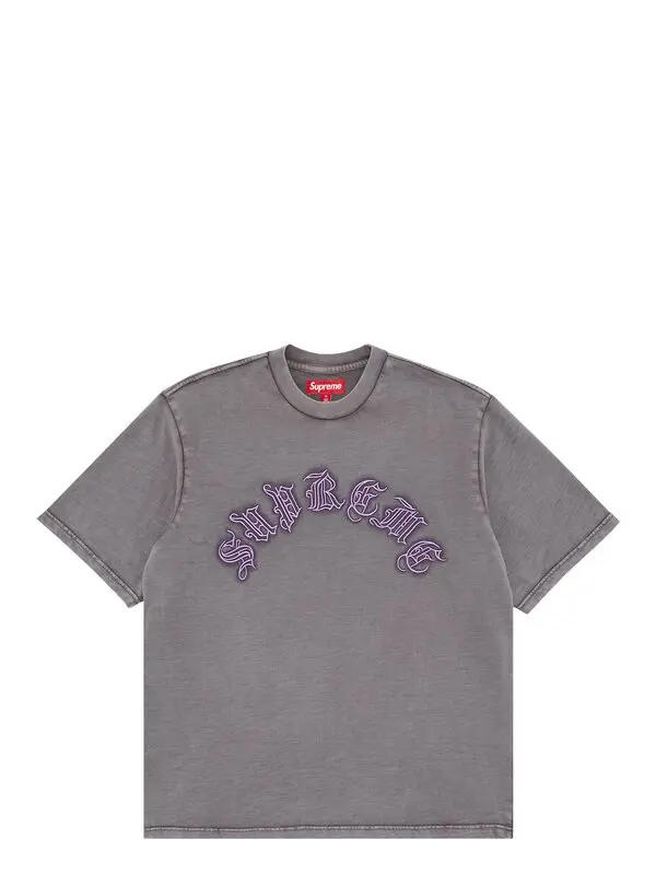 Supreme Old English Top - Grey