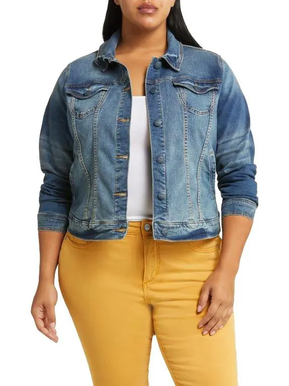 SLINK JEANS Denim Trucker Jacket - Hayden