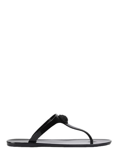 Kurt Geiger Maddison Eagle Head Sandal - Black