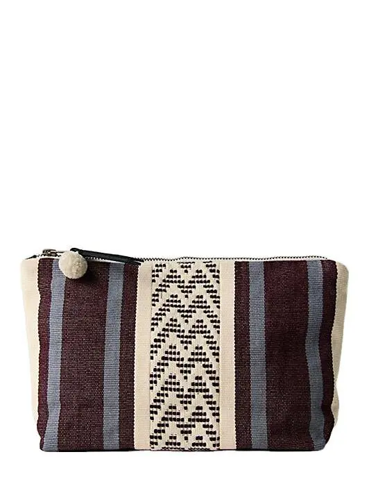 MERCADO GLOBAL Cristina Cosmetic Pouch - Macchiato