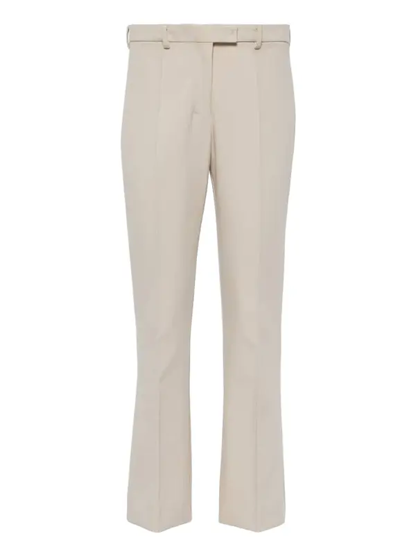 Max Mara Fatina Cropped Straight Pants - White