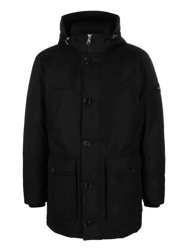 Tommy Hilfiger Duck-down Parka - Black