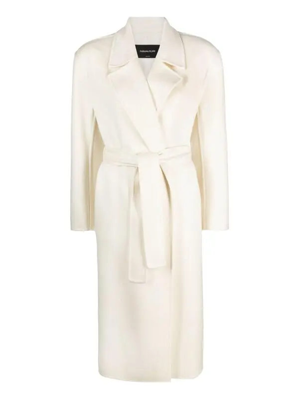 Fabiana Filippi Belted-waist Trench Coat - Neutrals