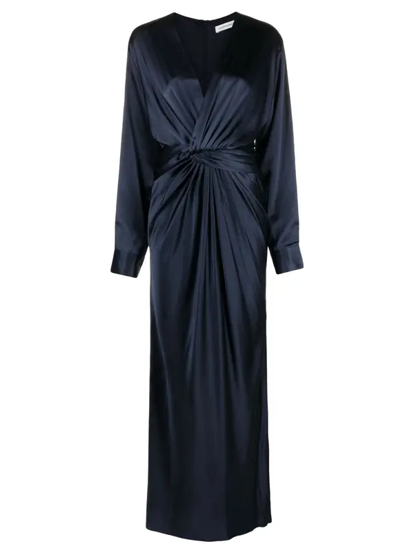 Christopher Esber Triquetra Twist Maxi Dress - Blue