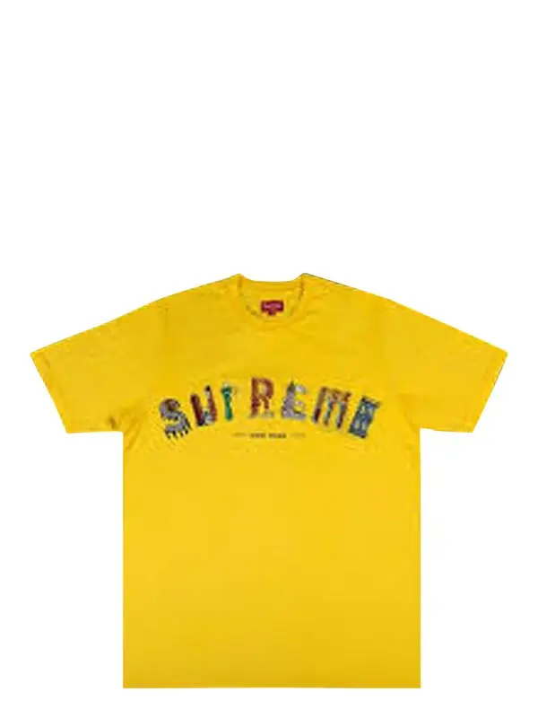 Supreme City Arc Tee - Yellow
