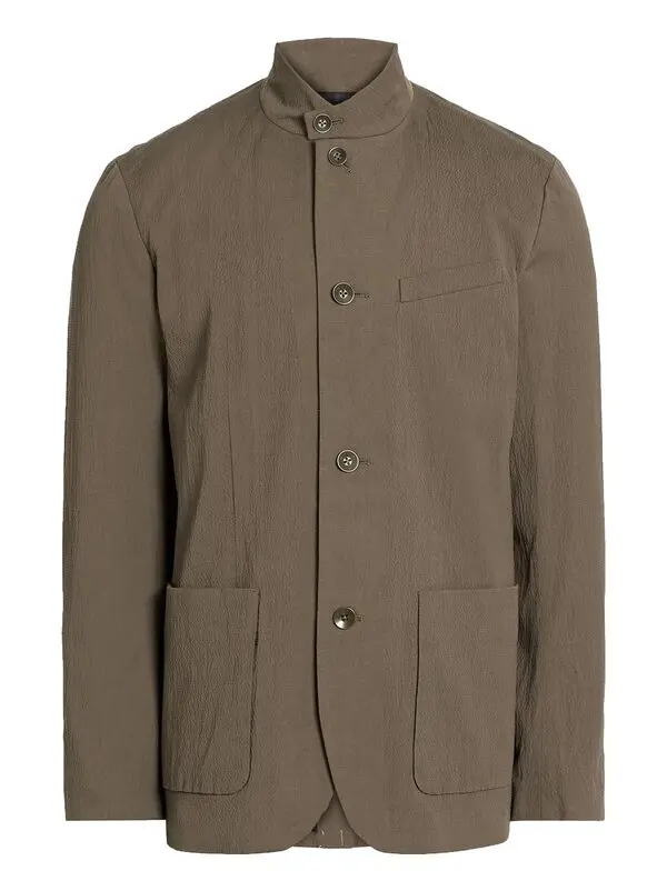 Rag & Bone Seersucker Blazer - Taupe