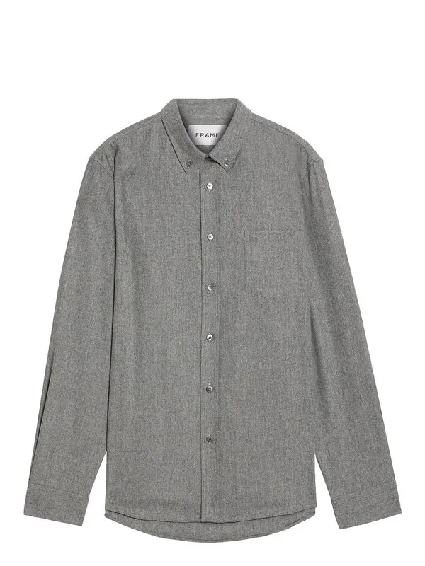 FRAME Flannel Shirt - Gray