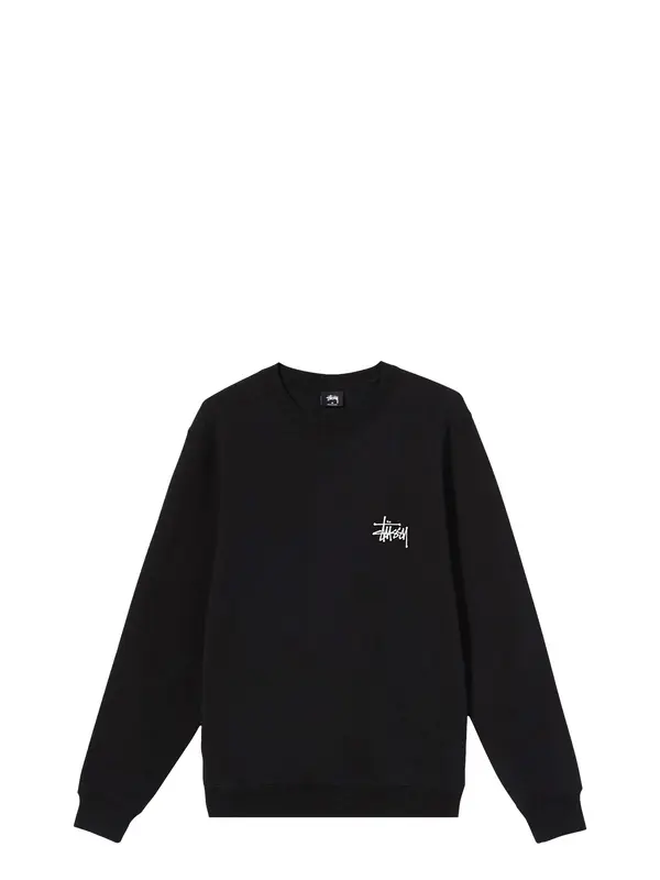 StÜssy Basic Crew - Black