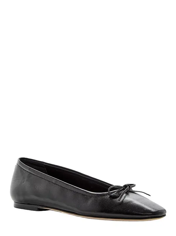 AeydĒ Delfina Bow Ballet Flats - Black