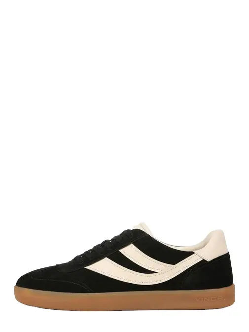 Vince Oasis Leather Sneakers - Black