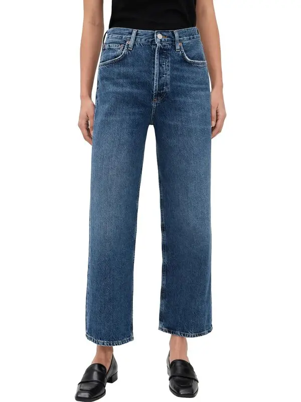 AGOLDE Ren High-rise Wide-leg Jeans - Control