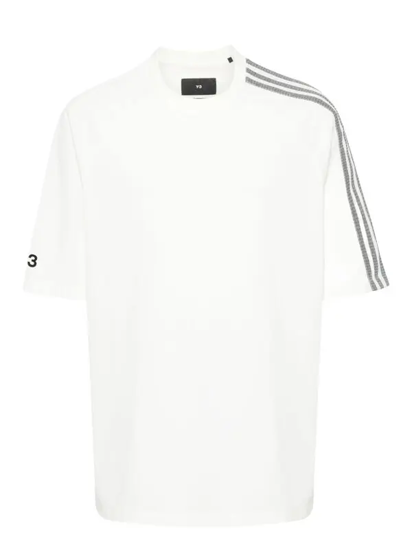 Y3 Closure Jersey T-shirt - Neutrals