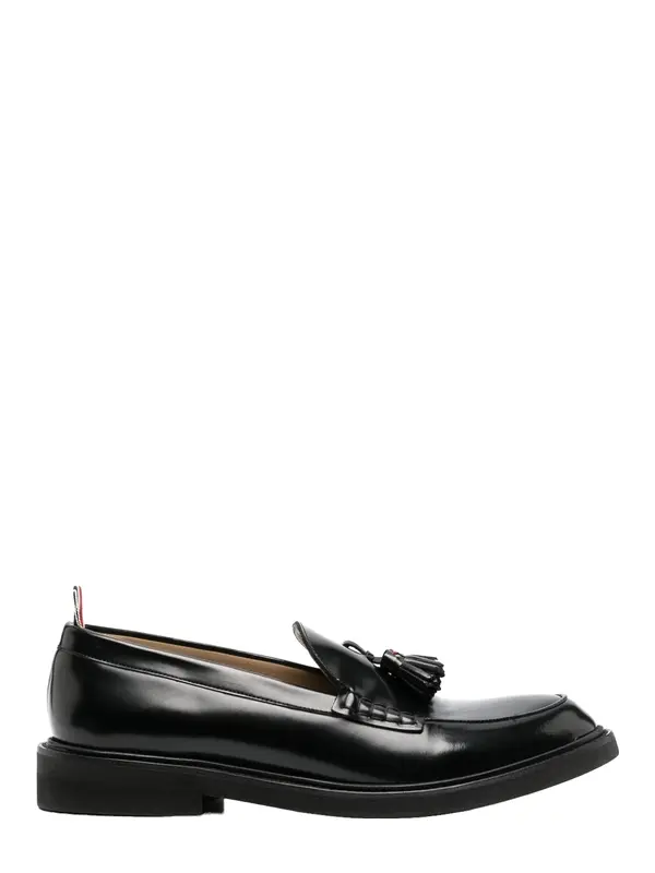 Thom Browne Tassel Leather Loafers - Black