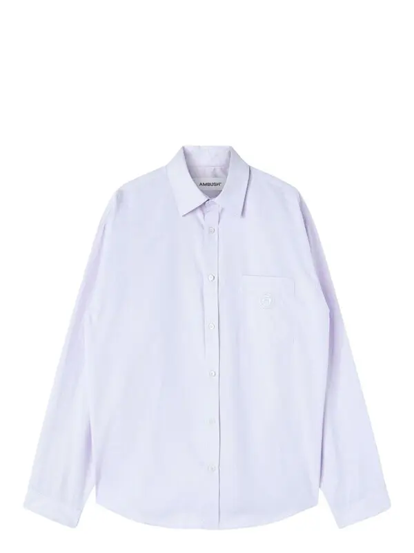 AMBUSH Armhole Cotton Shirt - Blue