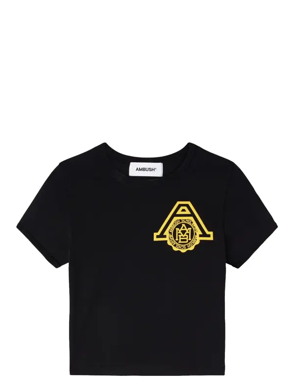 AMBUSH Scholarship Organic Cotton T-shirt - Black