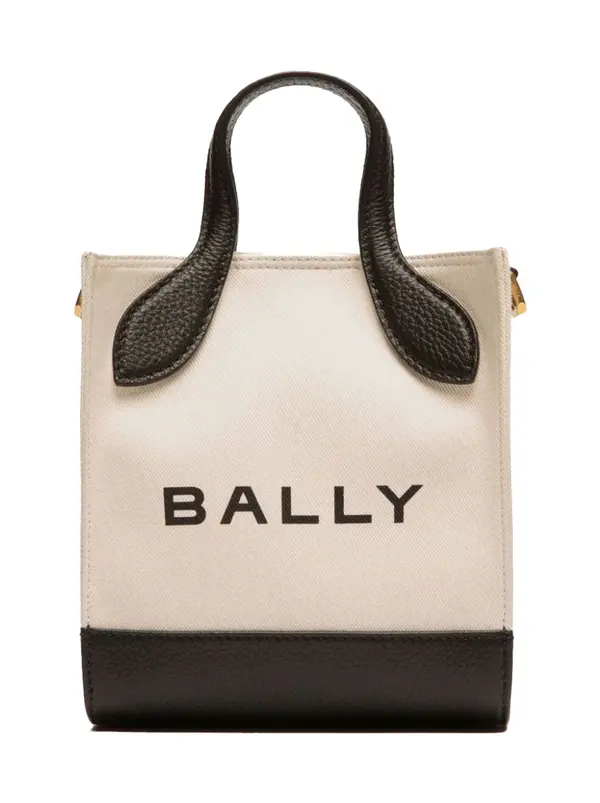 Bally Bar Logo-print Tote Bag - White
