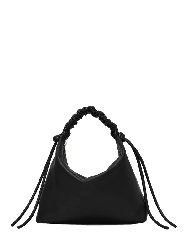 Proenza Schouler Medium Drawstring Shoulder Bag - Black