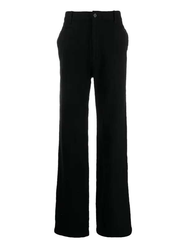 UNDERCOVERISM Wool Straight-leg Trousers - Black