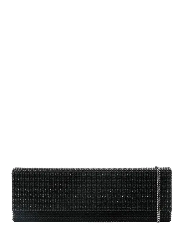 Amina Muaddi Amini Paloma Clutch Bag - Black