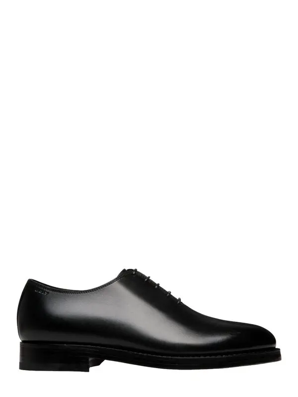 Bally Leather Oxford Shoes - Black
