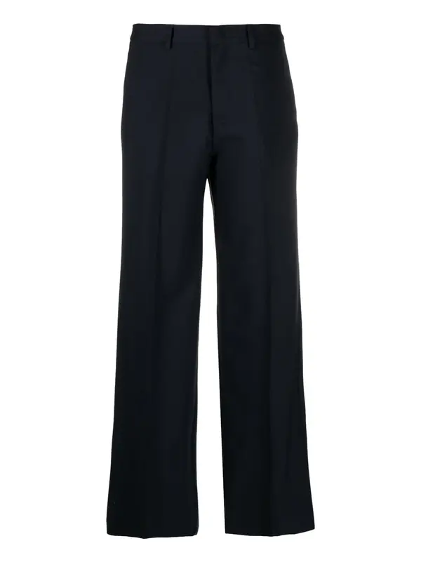 P.a.r.o.s.h High-waist Wide-leg Trousers - Blue