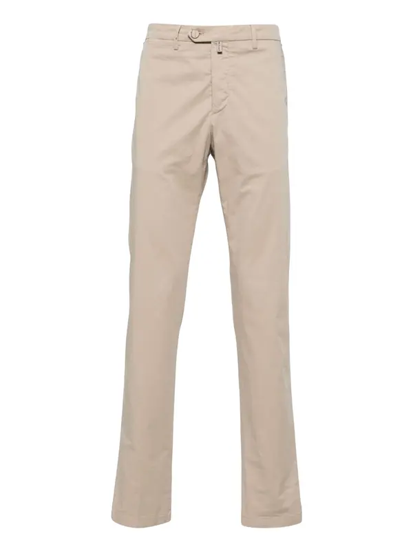 Kiton Mid-rise Chinos - Neutrals