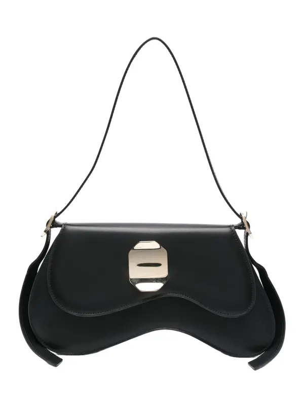MALONE SOULIERS Divine Leather Shoulder Bag - Black