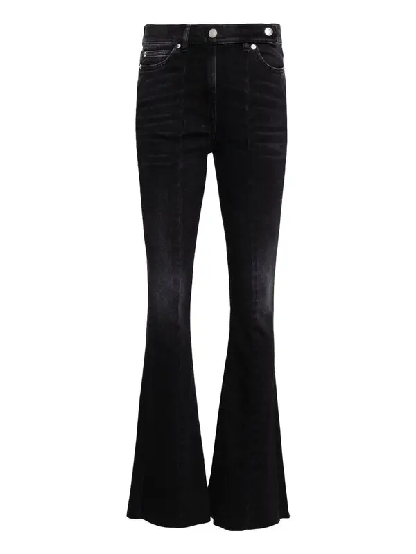 IRO PARIS Zacca High-rise Flared Jeans - Black