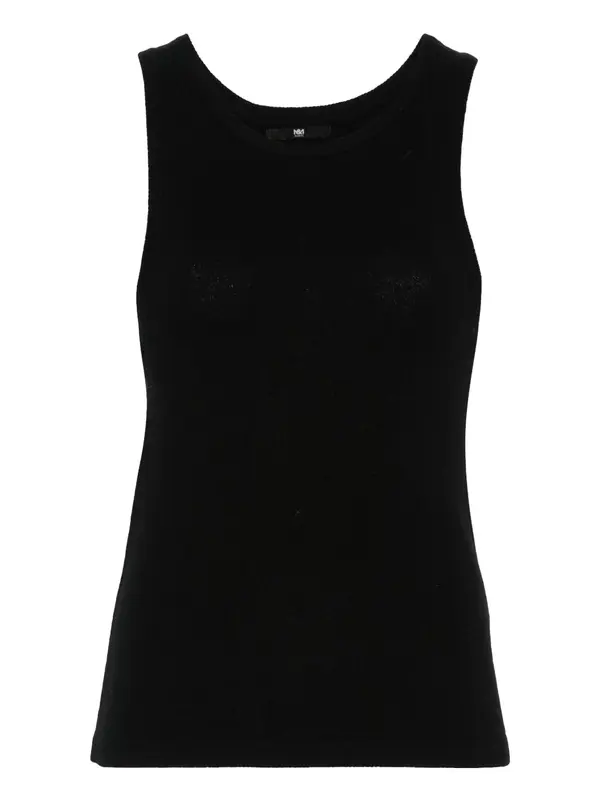 Max & Moi Debardeur Sleeveless Top - Black